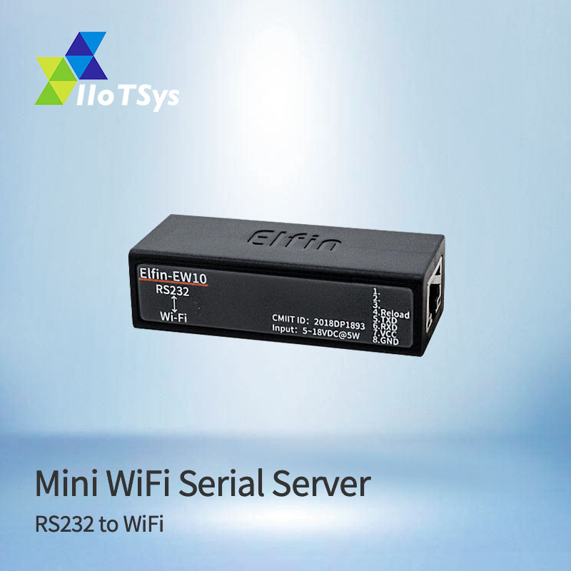 Mini RS232 WiFi Serial Server | IIoTSys
